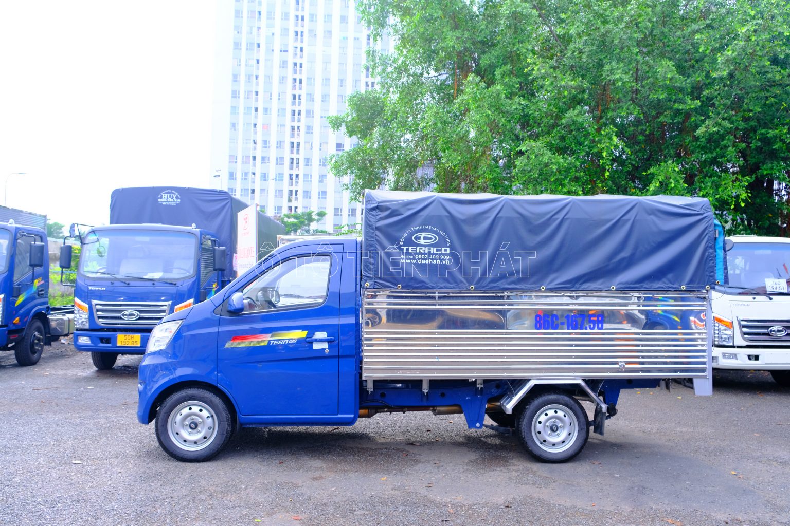 Xe Tải Tera 100 Thùng Mui Bạt – XETAICENTER